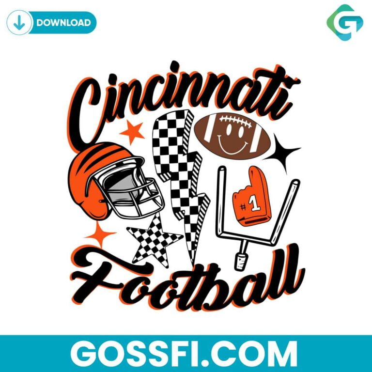 Cincinnati Bengals Football NFL Bundle Svg - Gossfi.com