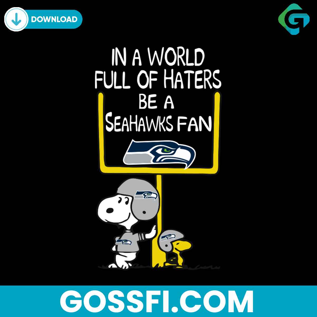 Seattle Seahawks Pom Poms Football Svg - Gossfi.com